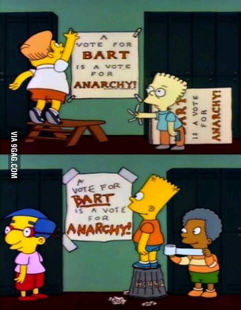 Vote for Bart - 9GAG