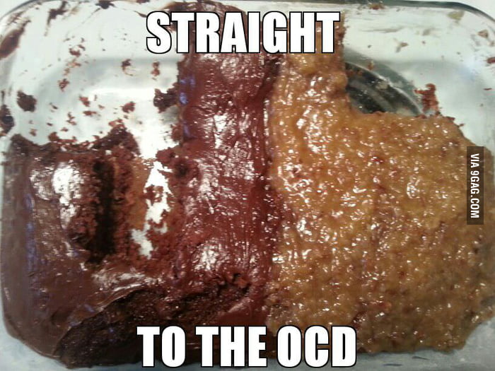 OCD Cake - 9GAG