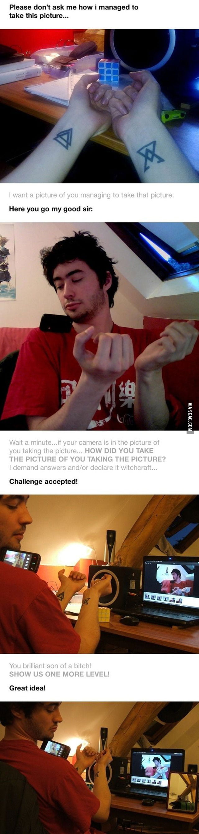 Photo Inception - 9GAG