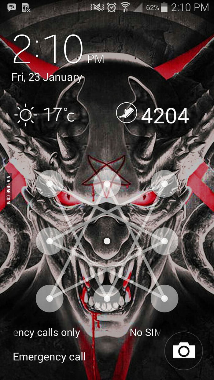 Satanic Lock Screen