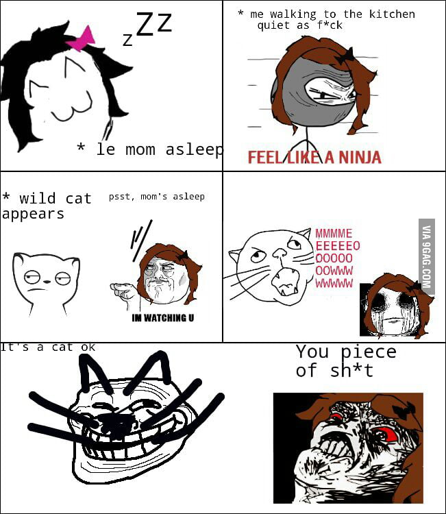 First rage comic - 9GAG
