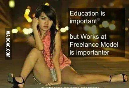 Typical Filipina Freelance Model - 9GAG