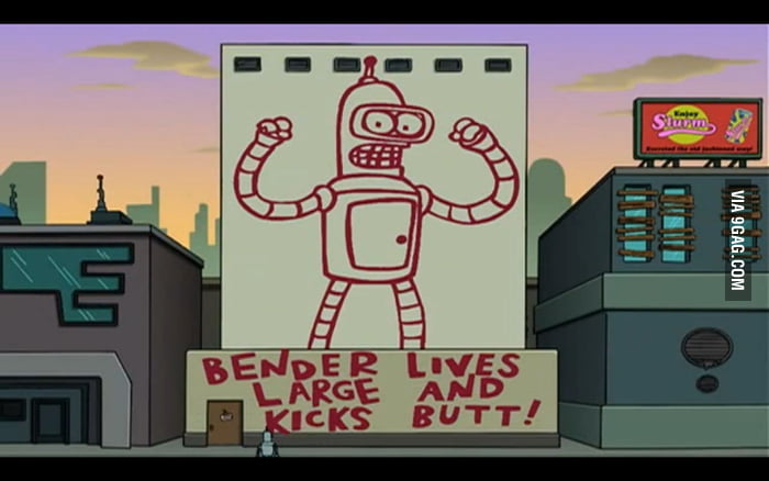 Best graffiti Bender. - 9GAG