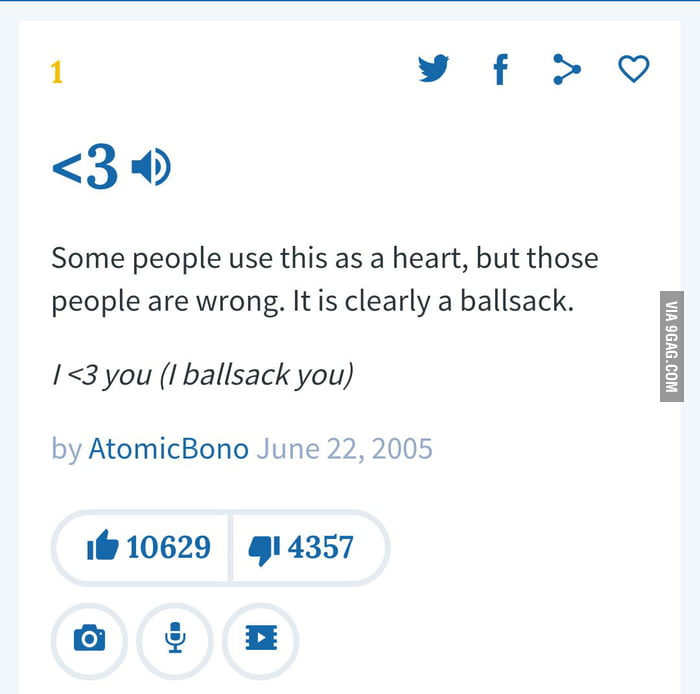 I ballsack you - 9GAG