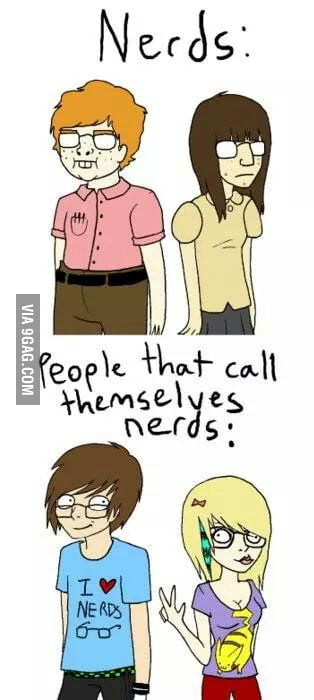 There are 2 types of nerds: - 9GAG