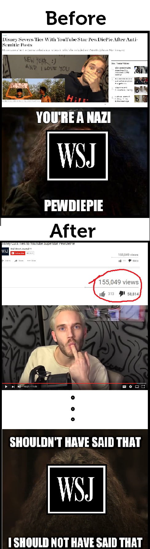 I Love Pewd's Responses. - 9GAG