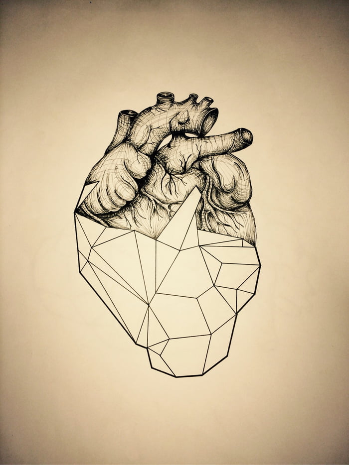 My first attempt at a half-geometric drawing. Any advice will be ...