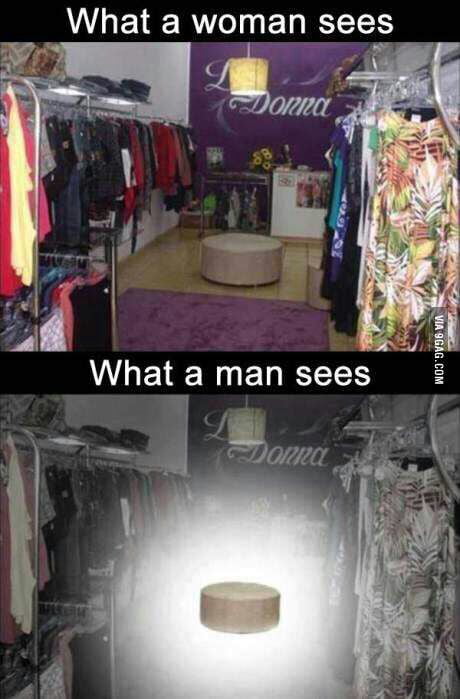 When your girl says she just wants to try like two things and you know your entire day is lost ...