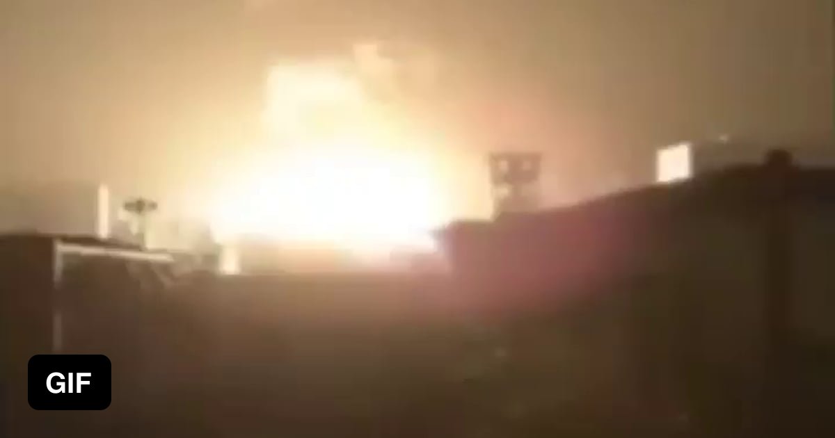 Chemical Warehouse Explosions - 9GAG