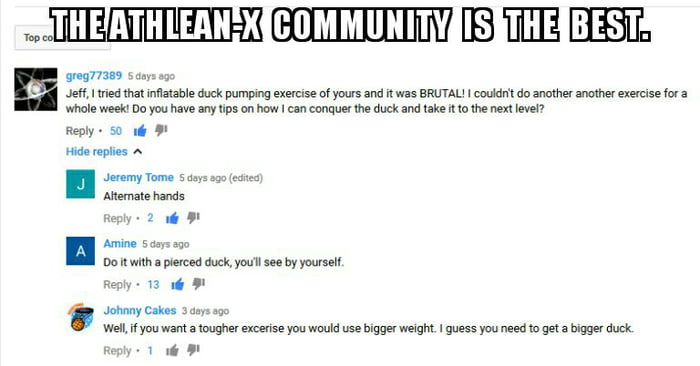The greatest youtube comment chain ever. - 9GAG