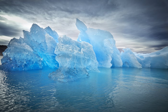 Beautiful blue ice, Greenland by Fotograf Camilla Hey. - 9GAG