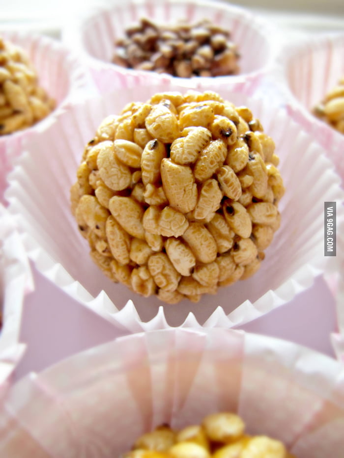 Szyszki - Polish puffed rice and caramel treats. - 9GAG
