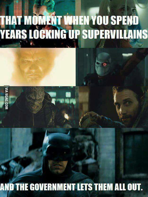 Bad luck Batman. - 9GAG