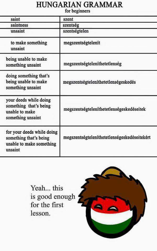 A little Hungarian grammar - 9GAG