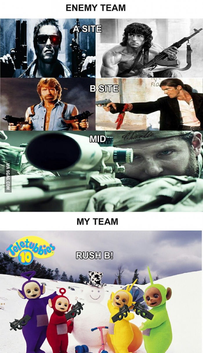 Every freaking time I play match making - 9GAG