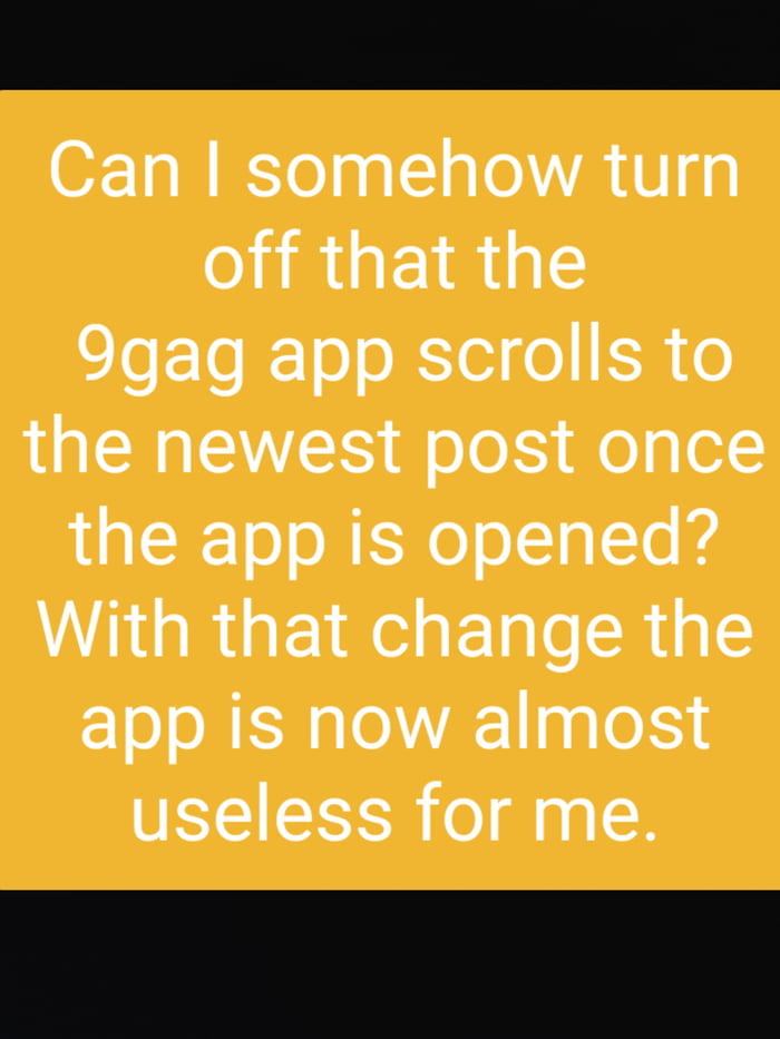 Now I only see the same posts again and again - 9GAG