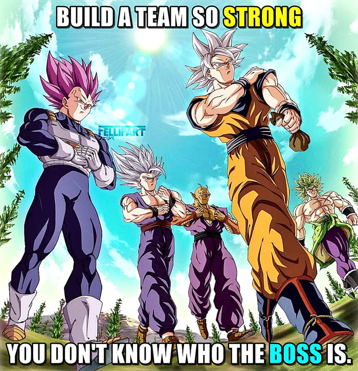 Black Frieza is the boss. - 9GAG