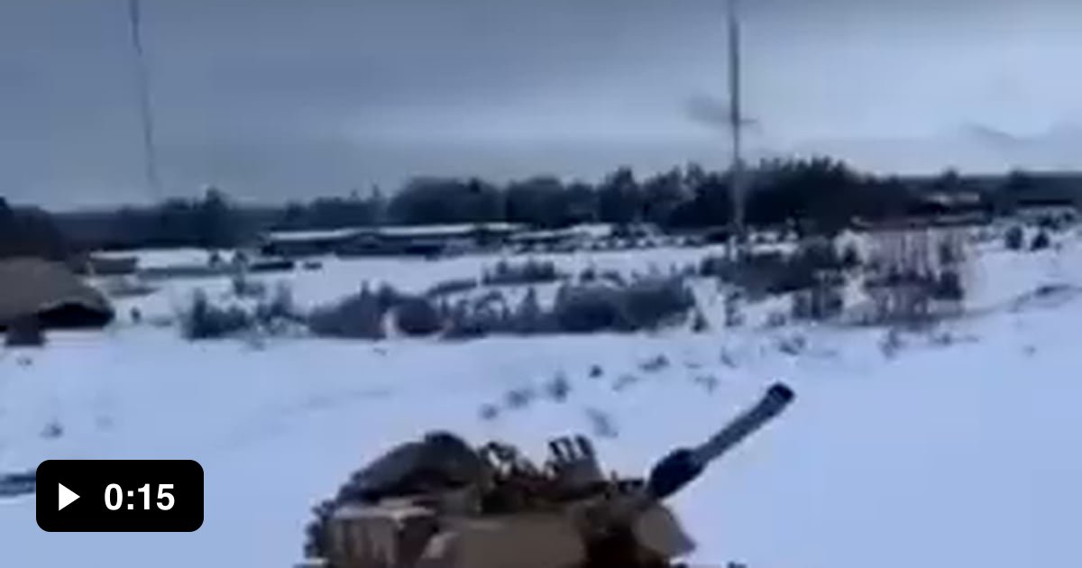 M1 Abrams liberating Ukraine. Well done Nato. - 9GAG