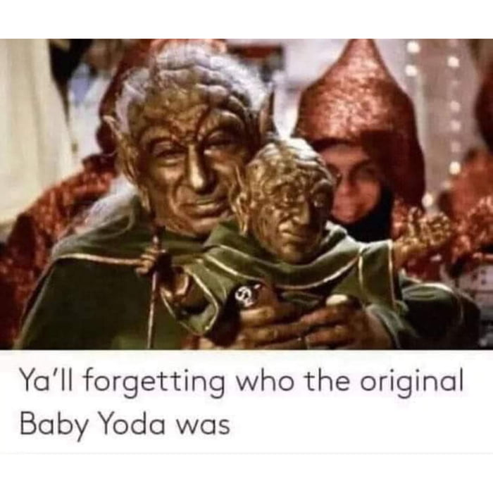 Baby yoda, haha - 9GAG