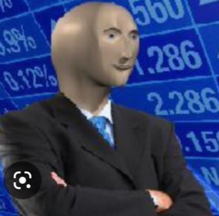 Stonks man, owner of the mystic stonks - 9GAG