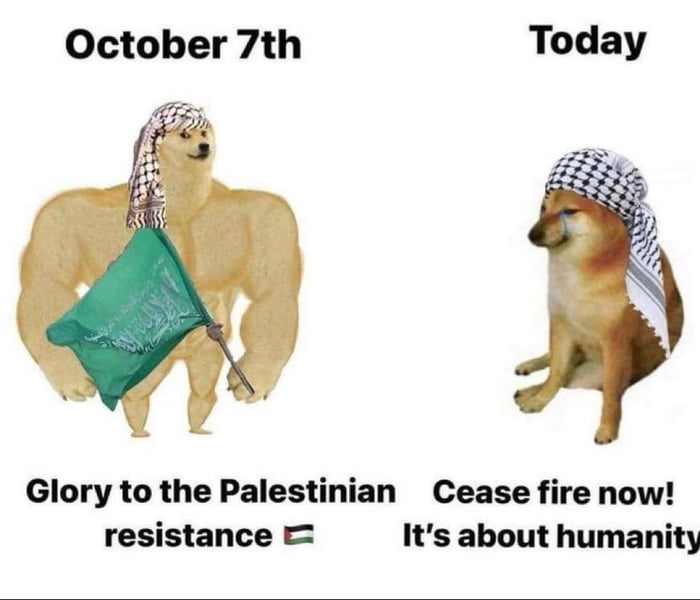 But from the river to the sea... - 9GAG