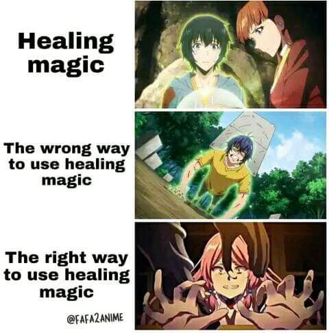 Healing magic - 9GAG