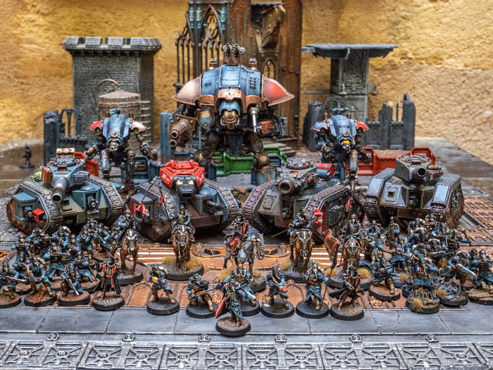 My dkok army ig@blended_miniatures - 9GAG