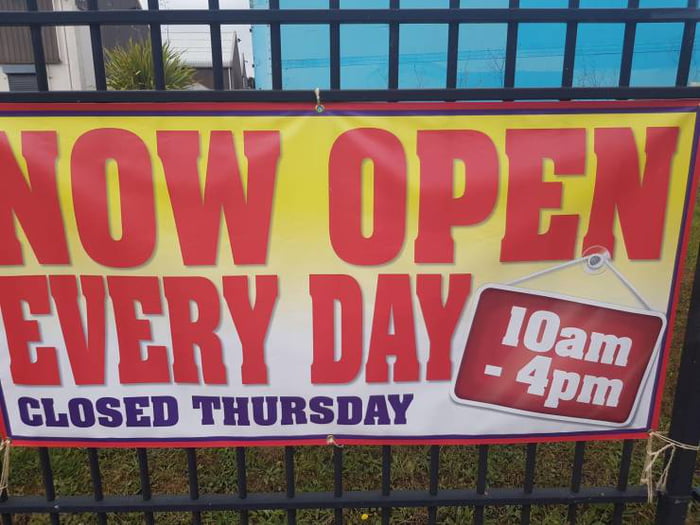 Open Every Day - 9GAG