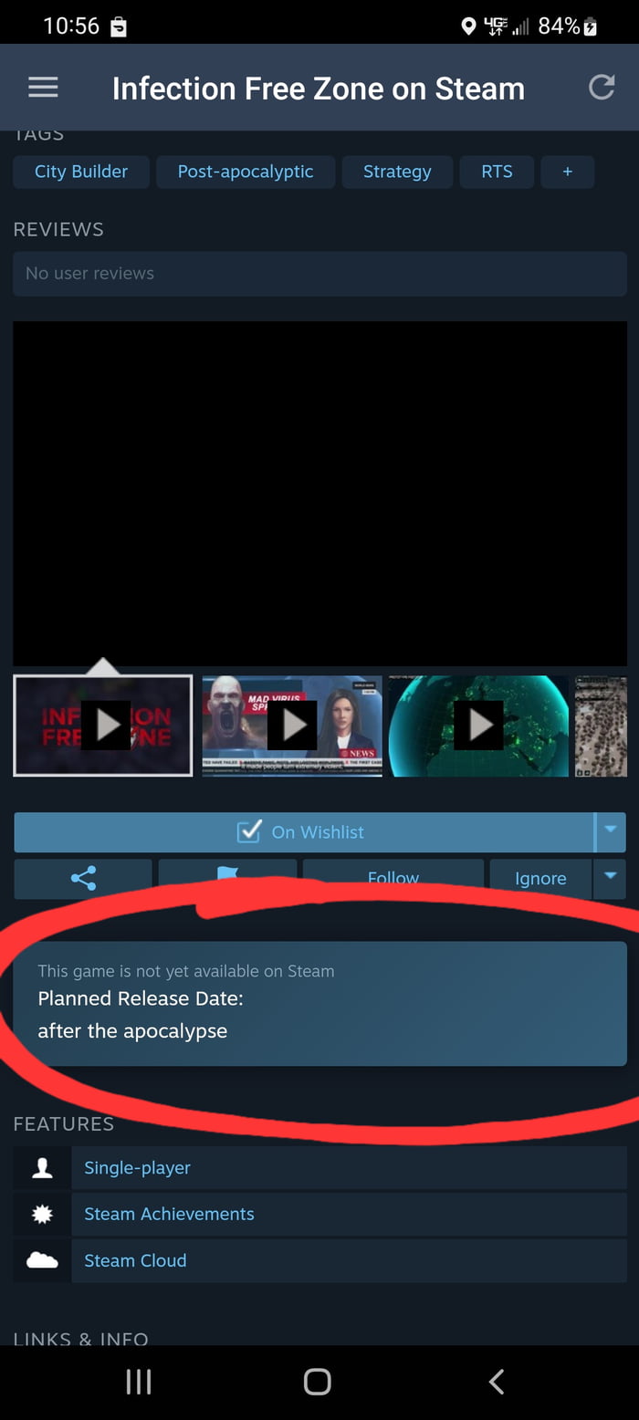 The release date of this game - 9GAG