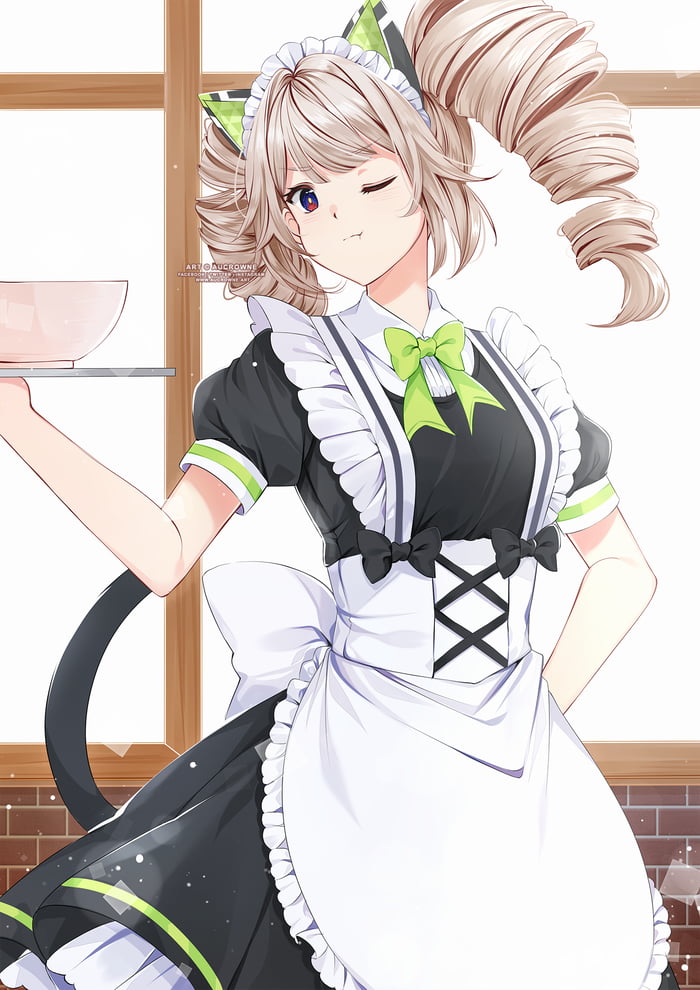 Shiro in a maid outfit - 9GAG