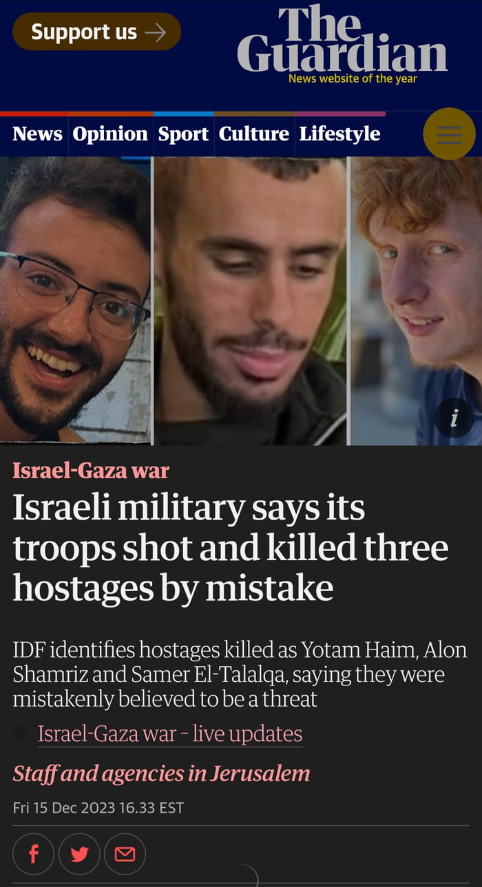 IDF killed more Israelis than HAMAS . - 9GAG
