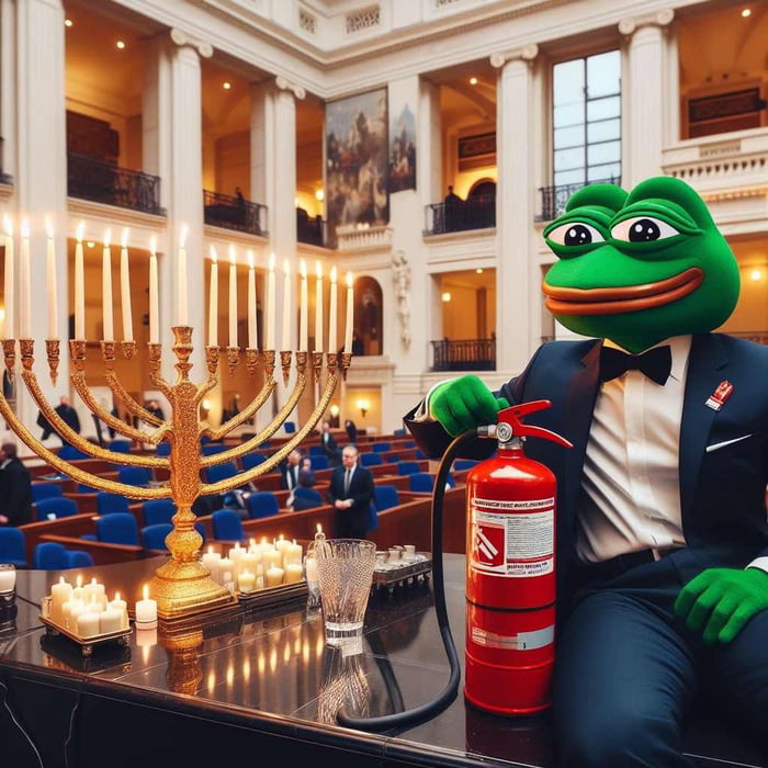 Pepe always on the job - 9GAG