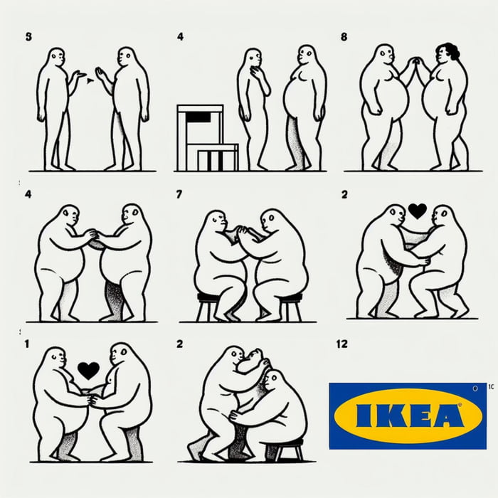 #Nonsensical_ikea_instructions - 9GAG