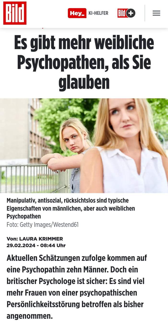 There are more female psychopaths than you think - 9GAG