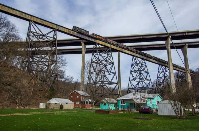 The 616 train passing under the Joe Montana highway Bridge at Crookham ...