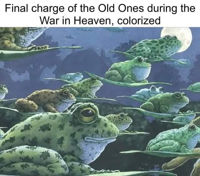 Space frogs go brrrrrrrrrr - 9GAG