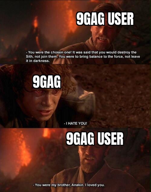 Me when 9gag removed the downvote count - 9GAG