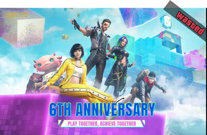 Got a new anniversary 😜 congratulations #gaming #mj #mjgamers #ff # ...