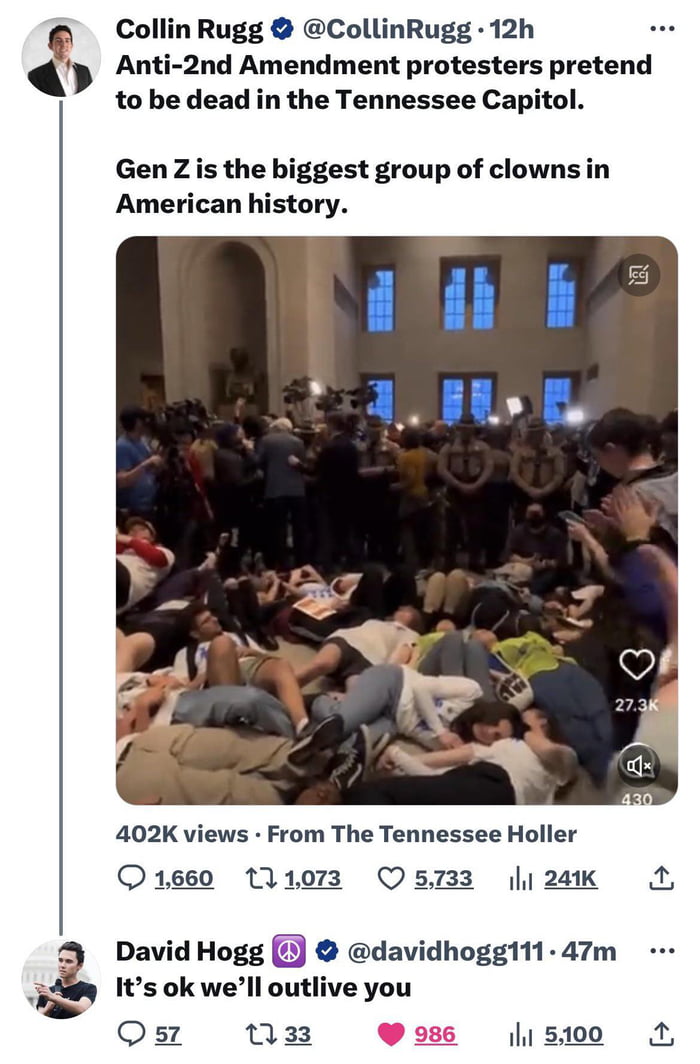 Gen Z clowns live - 9GAG