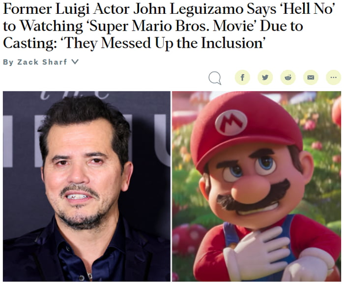 The original Mario voice actor was French. Mario was made in Japan ...