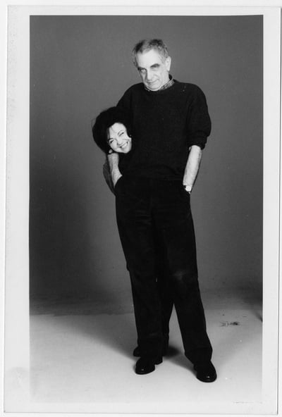 Famous Polish film director Krzysztof Kieślowski with his wife Maria ...