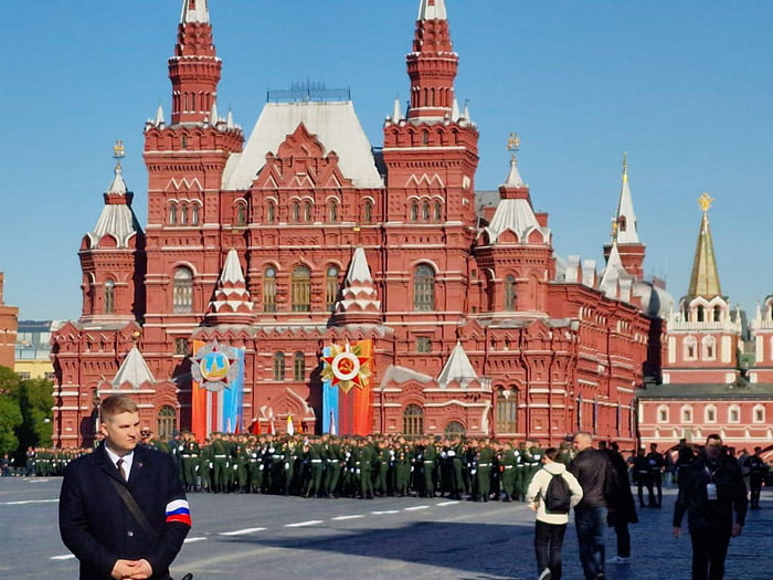 Moscow, Preparations for the 9th May Victory Parade - 9GAG