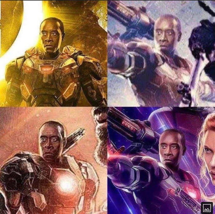 Instead of taking another photo of Don Cheadle, they just copy pasted ...