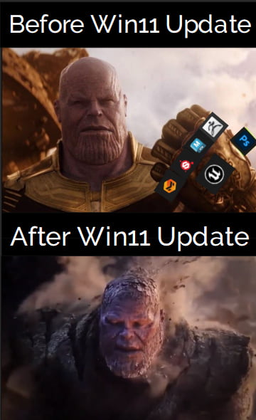 Win11 update - 9GAG