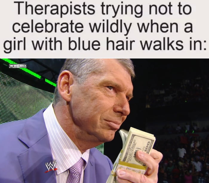 The deeper the blue the deeper the daddy’s issues - 9GAG