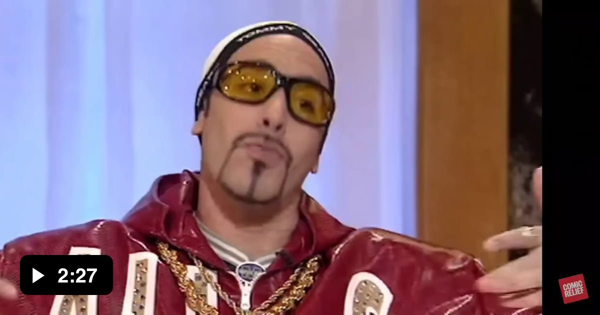 Ali G interviewing the Beckham's. - 9GAG