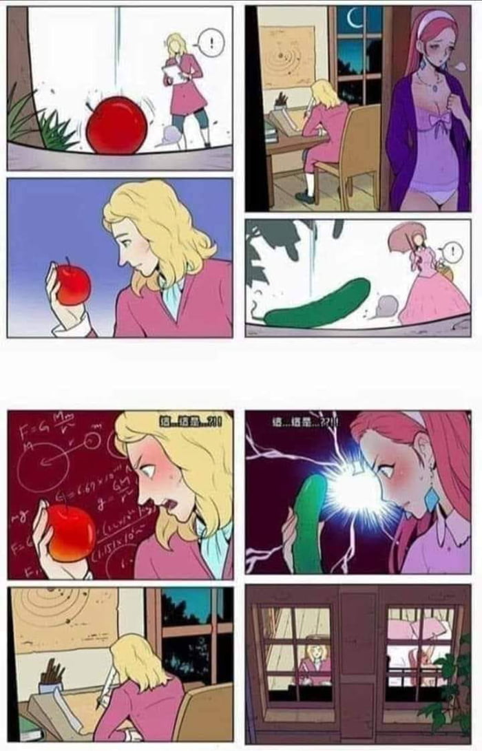 Cucumber > apple - 9GAG