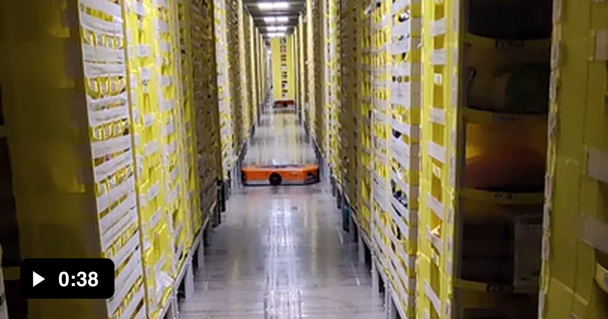 This pod farm in an Amazon fulfillment center is a nightmare inducing ...