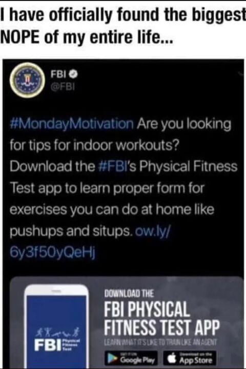 On the bright side, it's the most accurate for tracking your steps - 9GAG