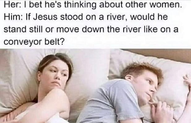 He thinks on high topics - 9GAG